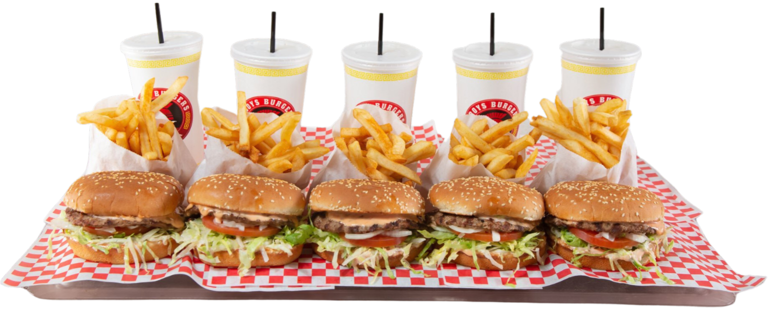 Menu - Troys Burgers CA
